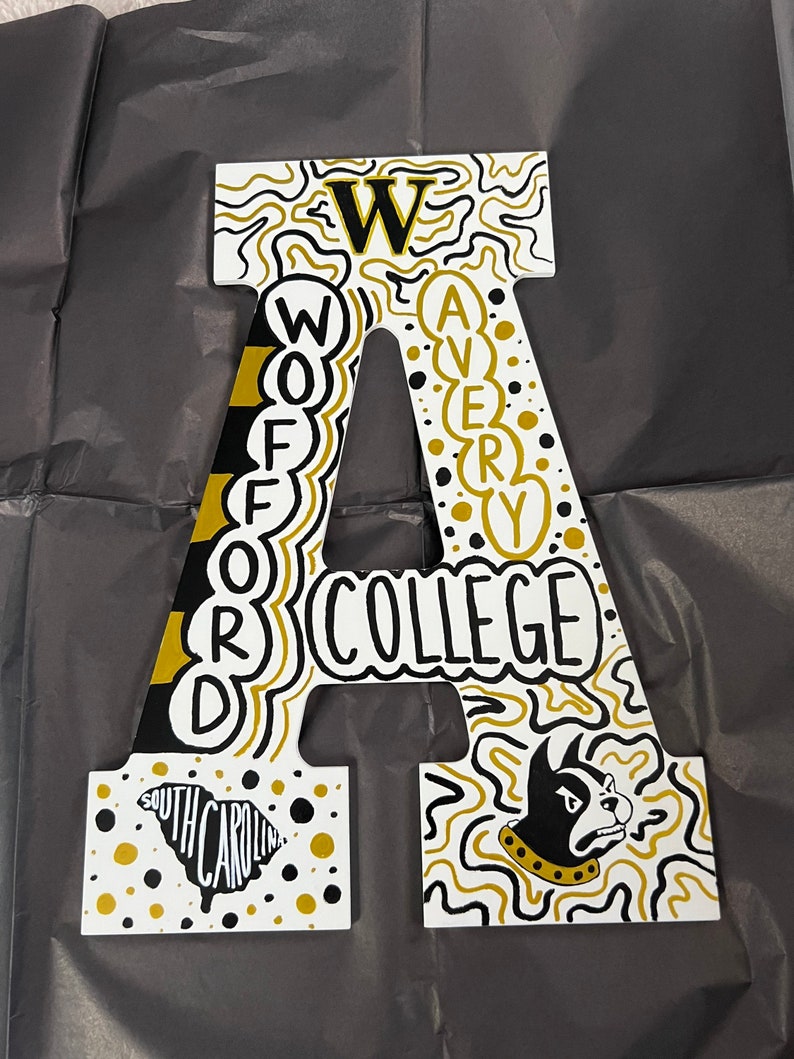 Custom College Letter - Etsy