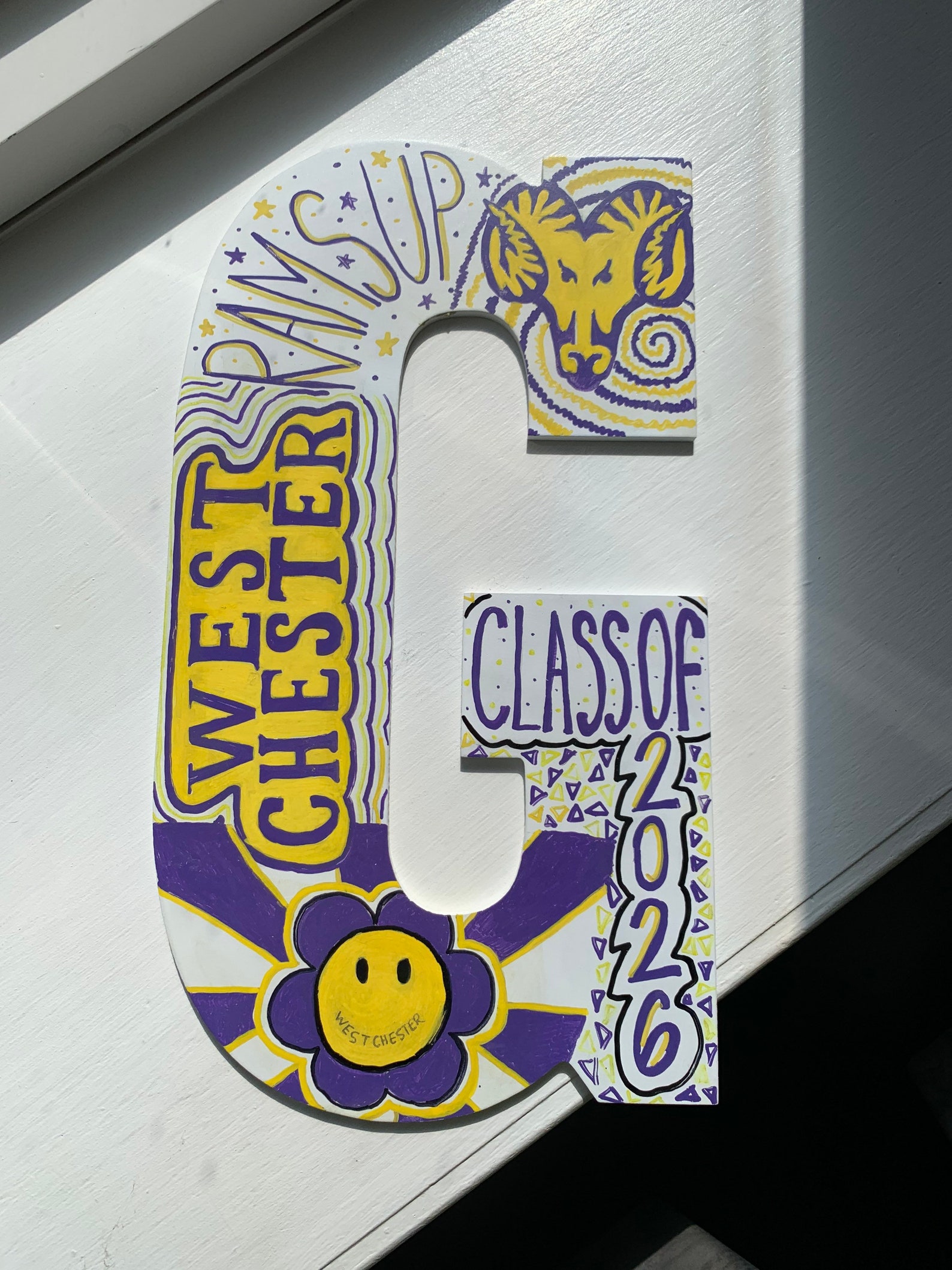 Custom College Letter - Etsy