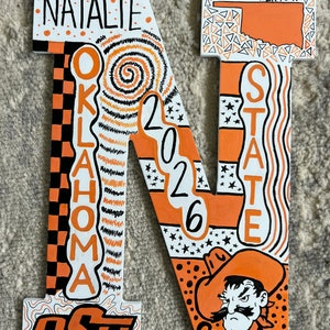 Custom College Letter - Etsy