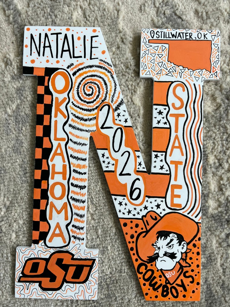 Custom College Letter - Etsy