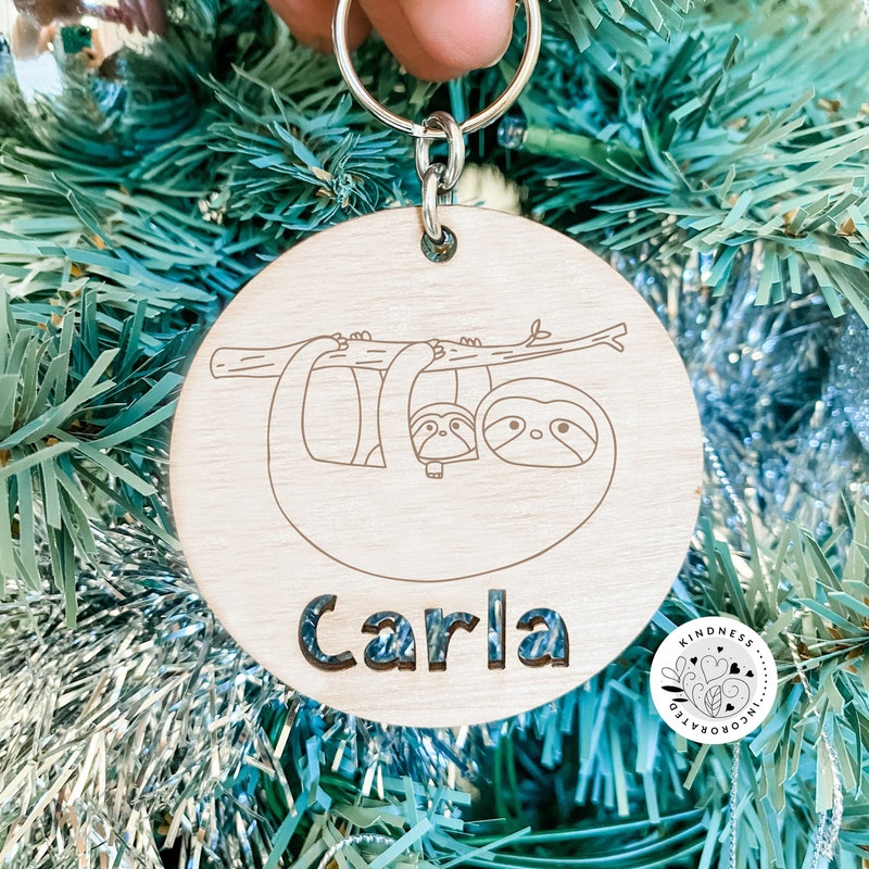 Personalized Sloth - Etsy