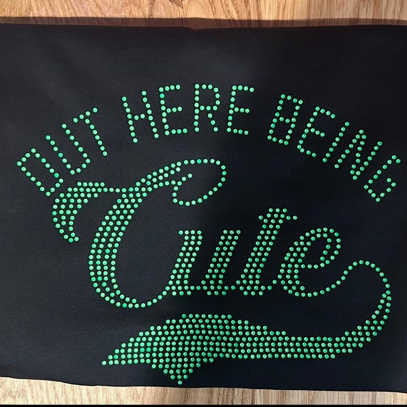 Rhinestone Tshirt - Etsy