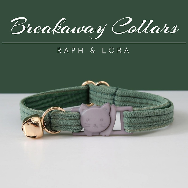 Soft Break Away Cat Collar - Etsy