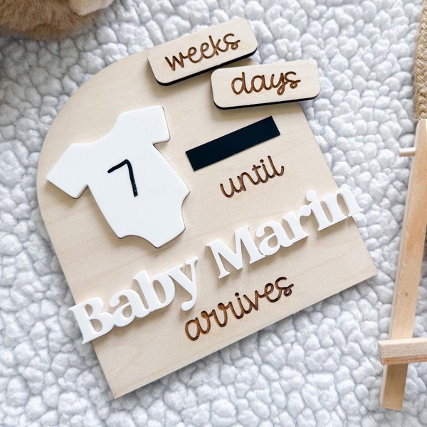 Baby Countdown - Etsy