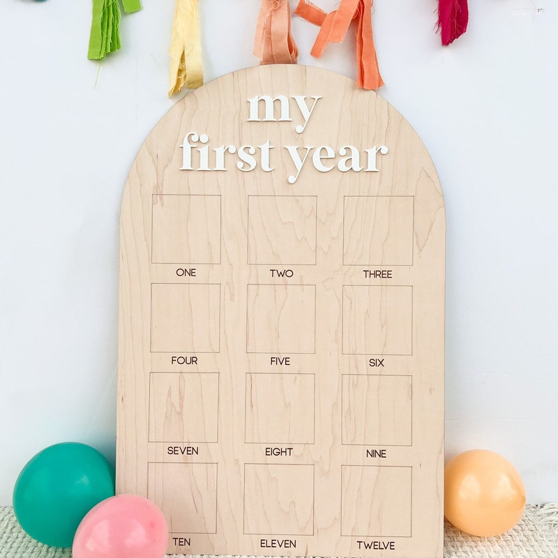 My First Year Frame - Etsy