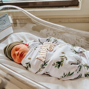 Birth Announcement Sign, Baby Name Sign for Hospital, Baby Announcement ...