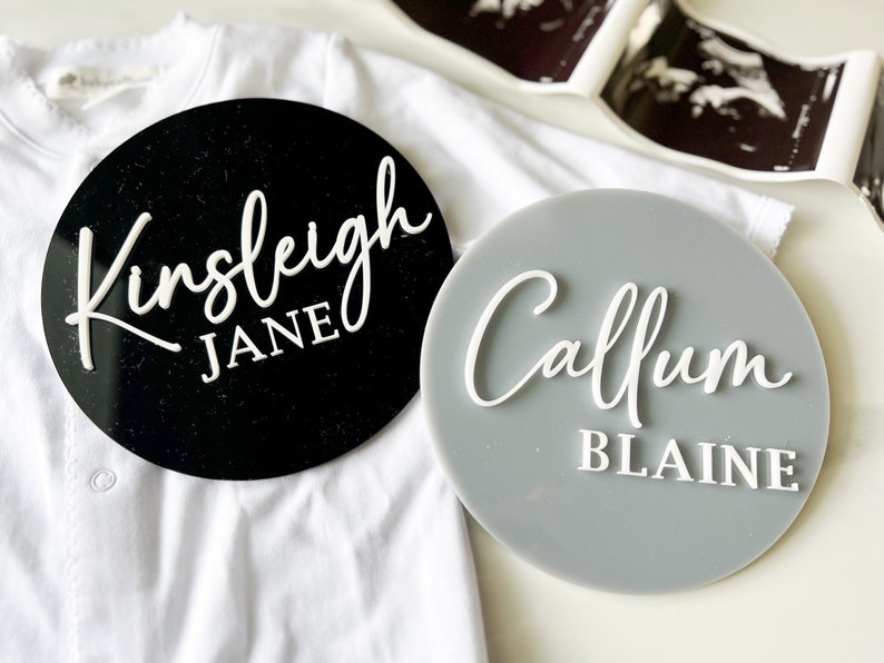 Birth Announcement Sign, Baby Name Sign for Hospital, Hospital Name ...