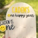 One Year Photo Board, One Happy Dude Birthday Party Decor, One Happy ...