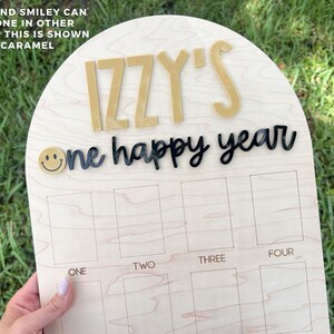 One Year Photo Board, One Happy Dude Birthday Party Decor, One Happy ...