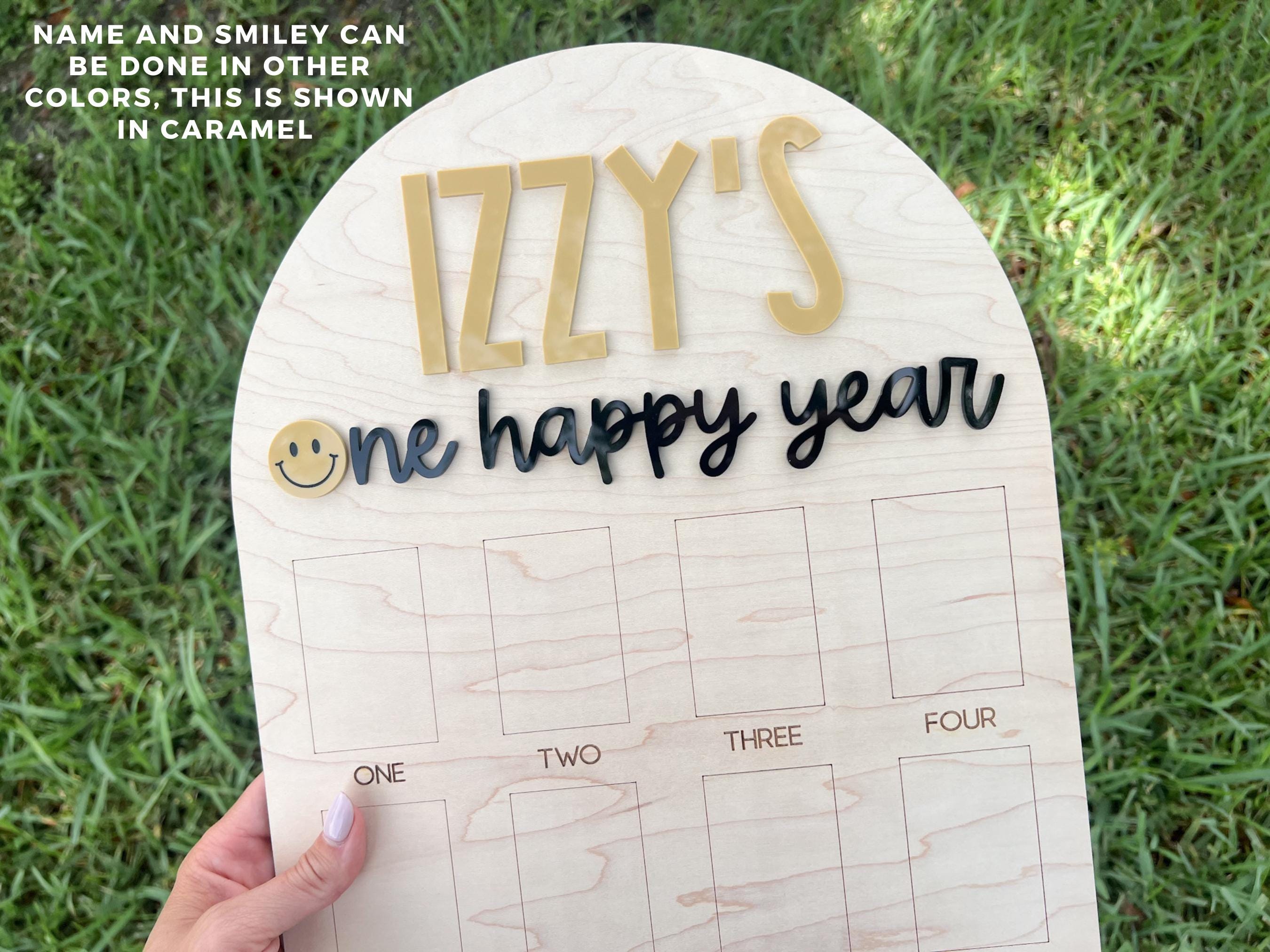 One Year Photo Board, One Happy Dude Birthday Party Decor, One Happy ...