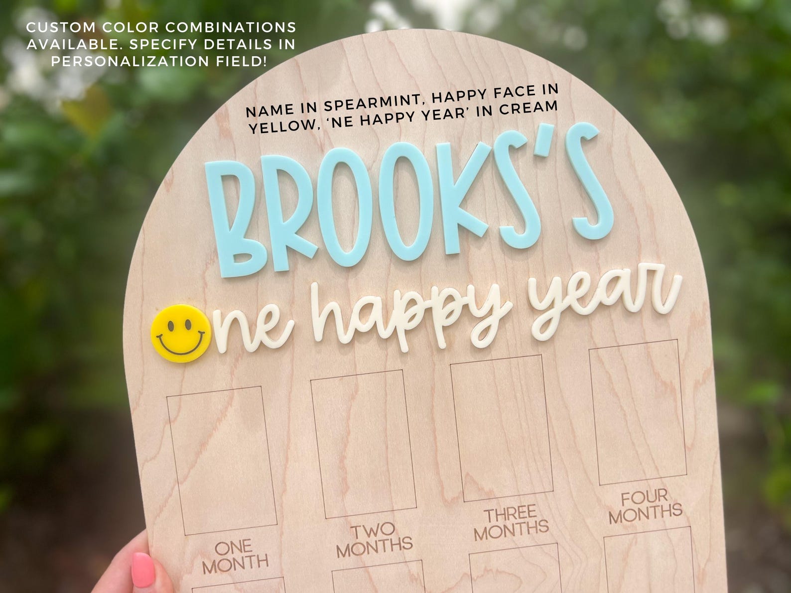 One Year Photo Board, One Happy Dude Birthday Party Decor, One Happy ...