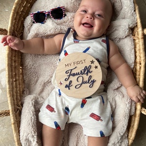 My First Holiday Bundle, Babys First Milestones Set, Holiday Photos ...