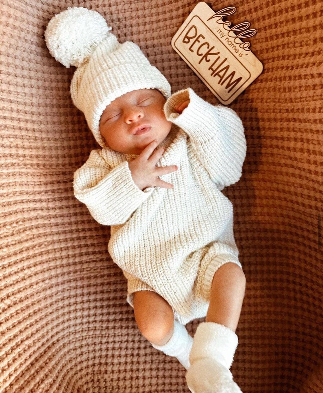 Hello My Name is Baby Name Announcement Sign, Birth Announcement Sign ...