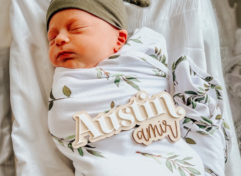 Baby Name Sign for Hospital Birth Announcement Sign Baby - Etsy