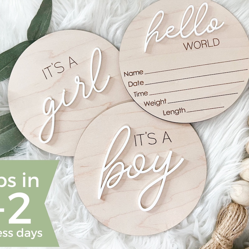 Girl Signs - Etsy