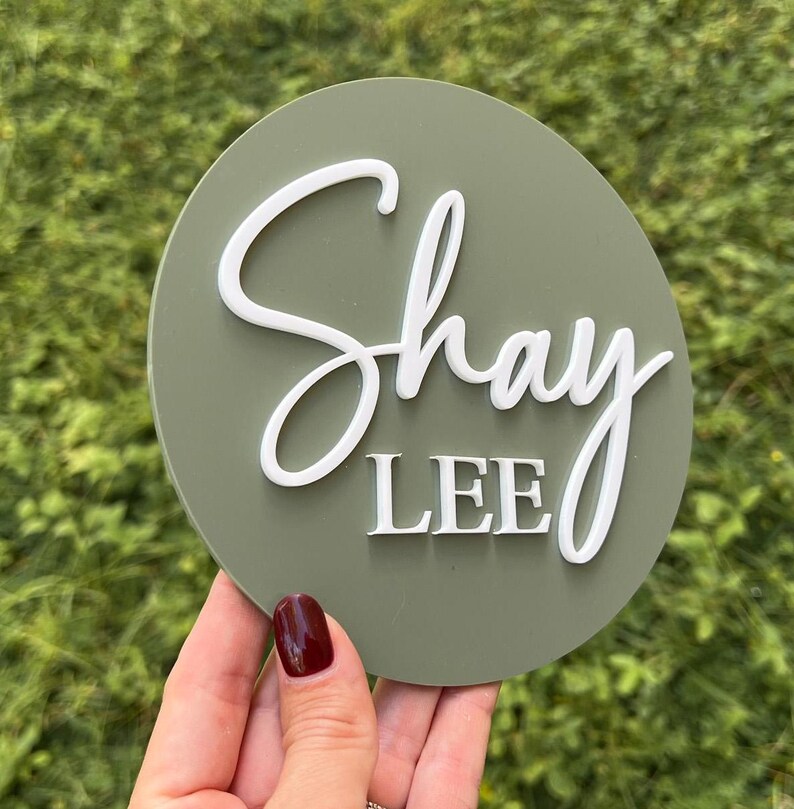 Birth Announcement Sign, Baby Name Sign for Hospital, Hospital Name ...