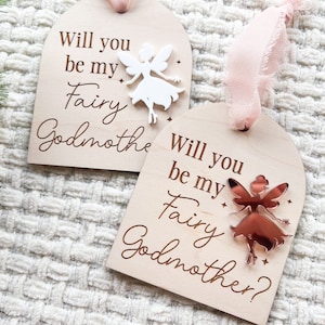 Fairy Godmother Ornament, Will You Be My Fairy Godmother Proposal ...