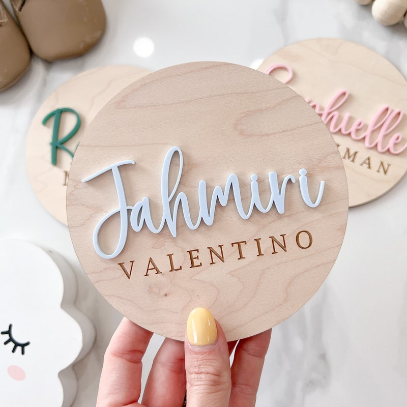 Baby Name Sign - Etsy