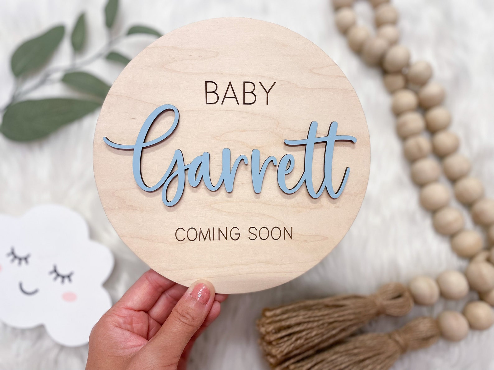 Baby Coming Soon We Are Pregnant Baby Announcement Sign - Etsy