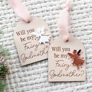 Fairy Godmother Ornament, Will You Be My Fairy Godmother Proposal ...