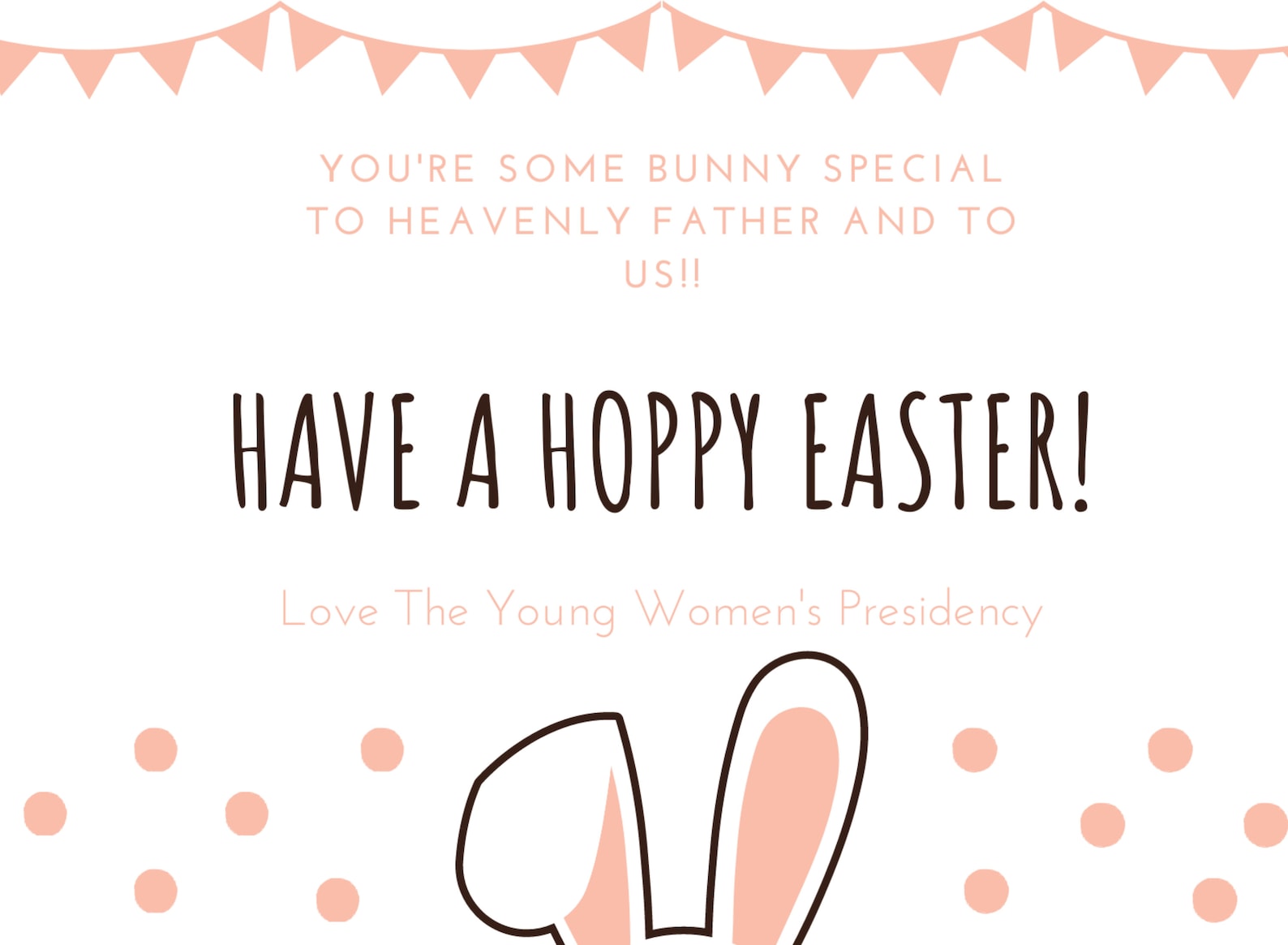 Easter Printable Gifts, LDS Gift Tags, Easter Handout, Primary Easter ...