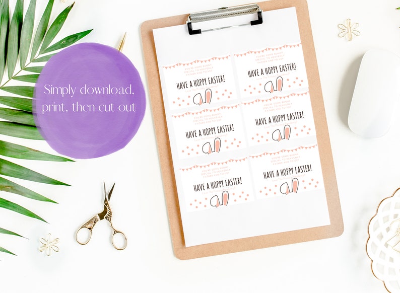 Easter Printable Gifts, LDS Gift Tags, Easter Handout, Primary Easter ...