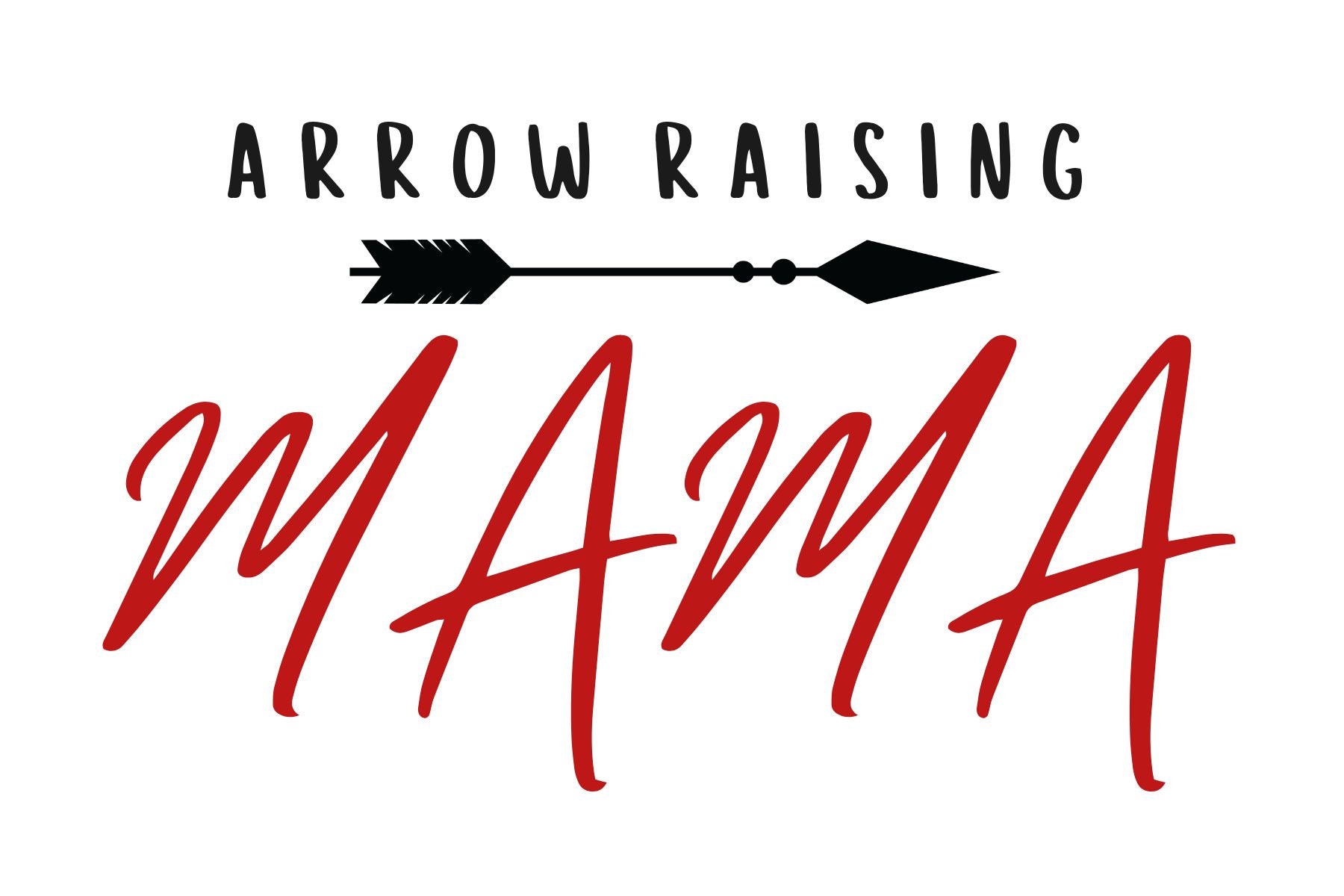 Arrow Raising Mama PNG - Etsy