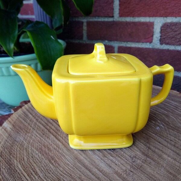Yellow Teapot - Etsy