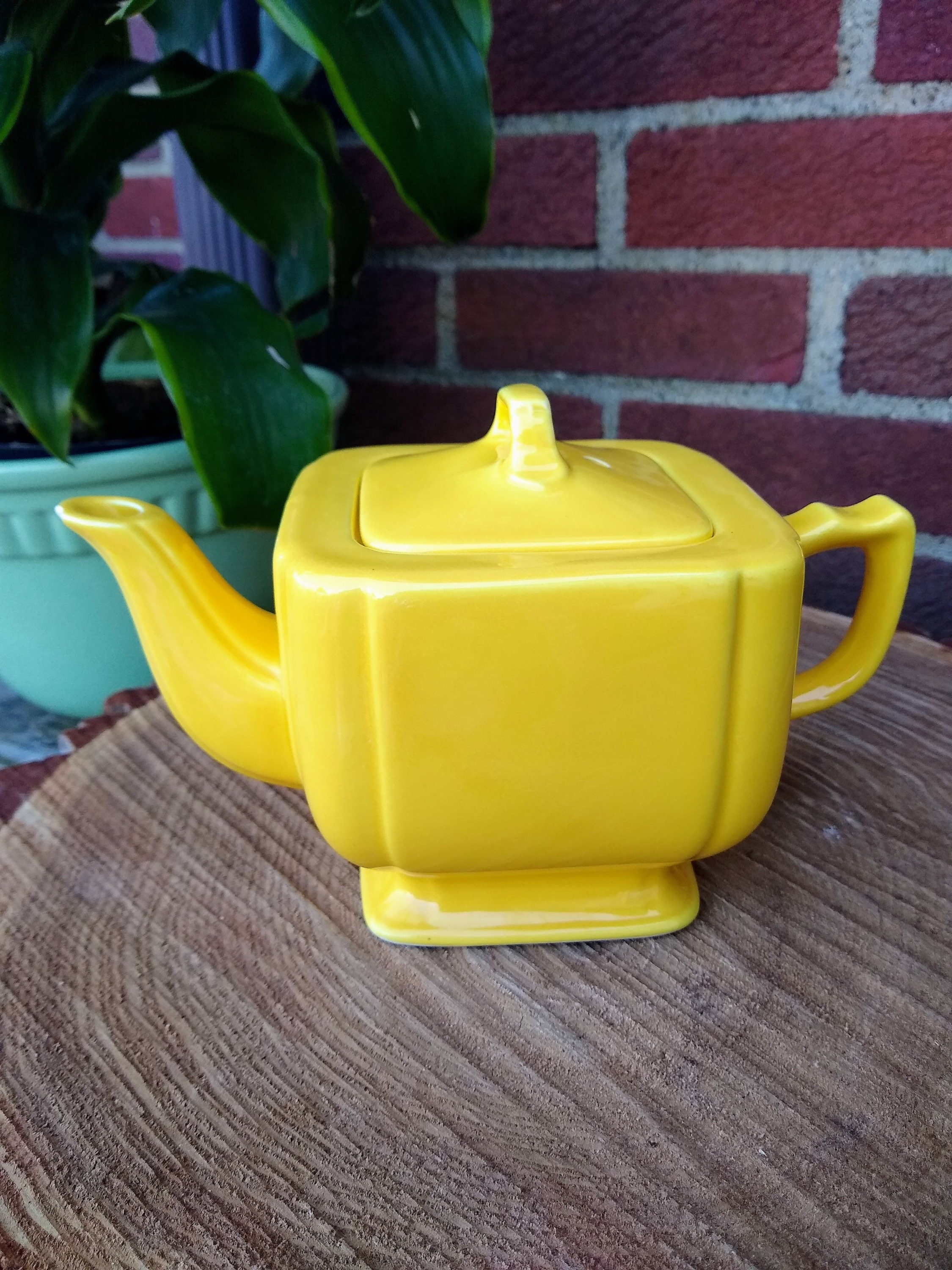 Rare Riviera Sunny Yellow Teapot Fiesta Ware Family 1940s - Etsy