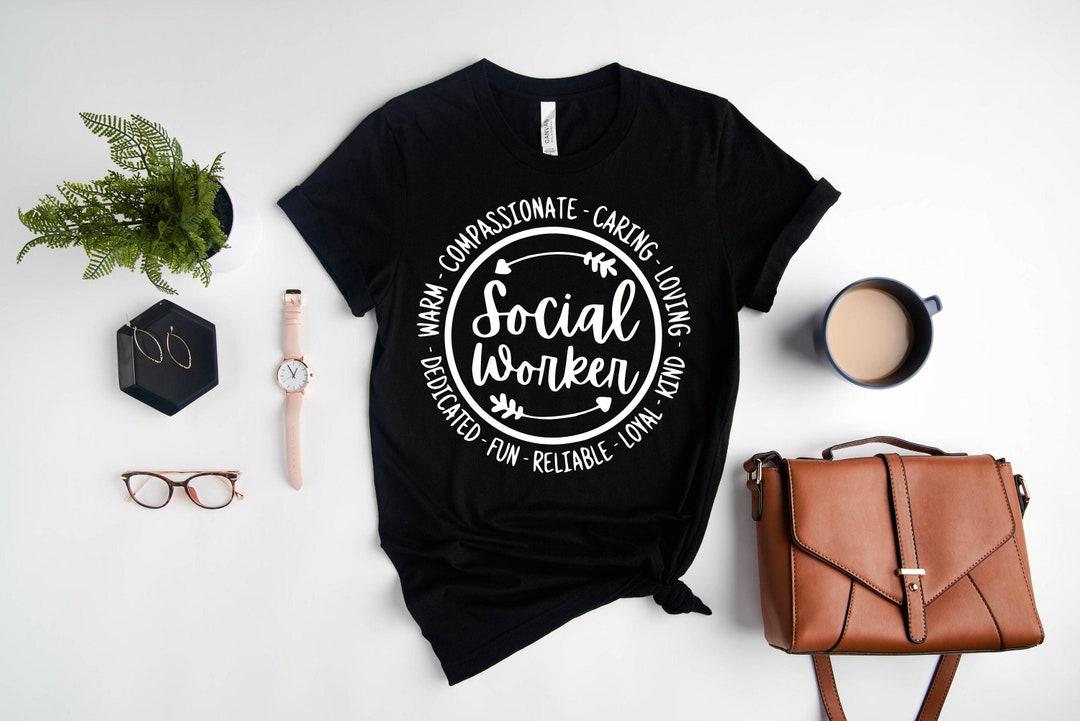 Social Worker Shirt Social Worker Gift School Social Worker - Etsy