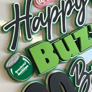 Buzzballz Inspired Birthday Cake Topper: Tequila Party Decor - Etsy