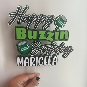 Buzzballz Inspired Birthday Cake Topper: Tequila Party Decor - Etsy