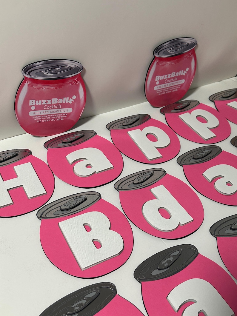 Buzzballz Birthday Banner: Custom Name, Buzzin Birthday - Etsy
