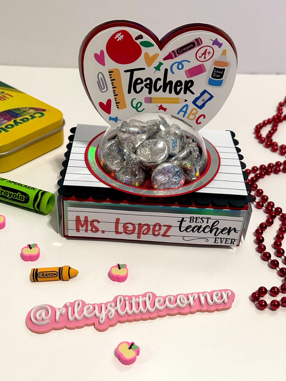 Personalized Teacher Appreciation Gift Box - Etsy