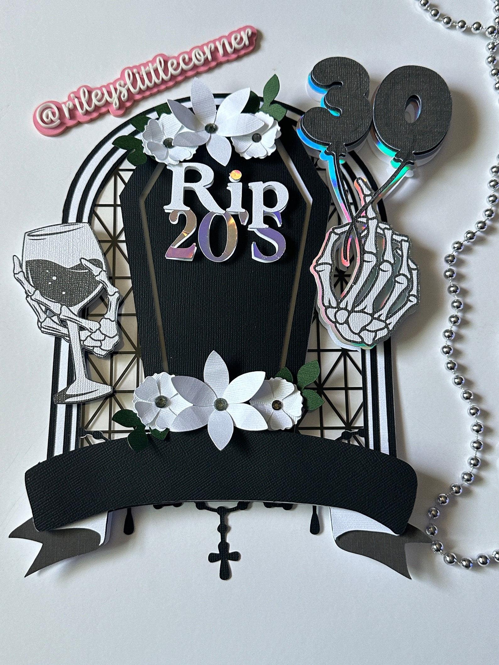 Rip Twenties Cake Topper: Hello 30 Party Decor - Etsy