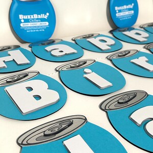 Buzzballz Birthday Banner: Custom Name, Buzzin Birthday - Etsy