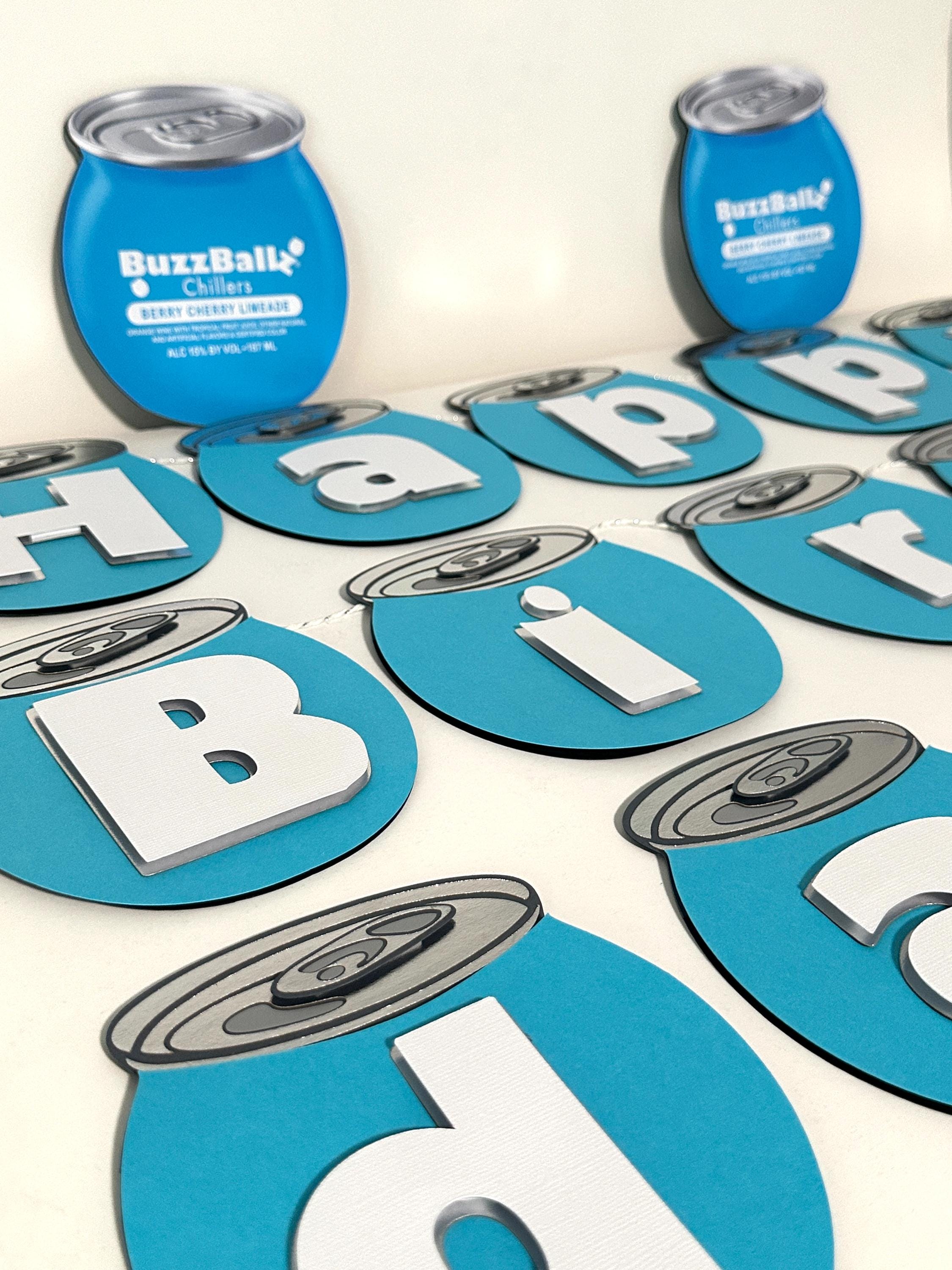 Buzzballz Birthday Banner: Custom Name, Buzzin Birthday - Etsy