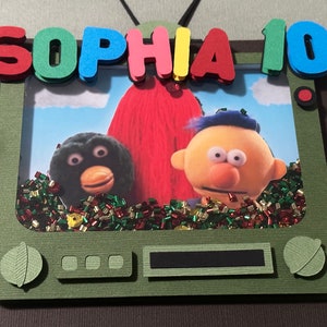 Don't Hug Me I'm Scared Inspired Cake Topper DHMIS Birthday DHMIS ...