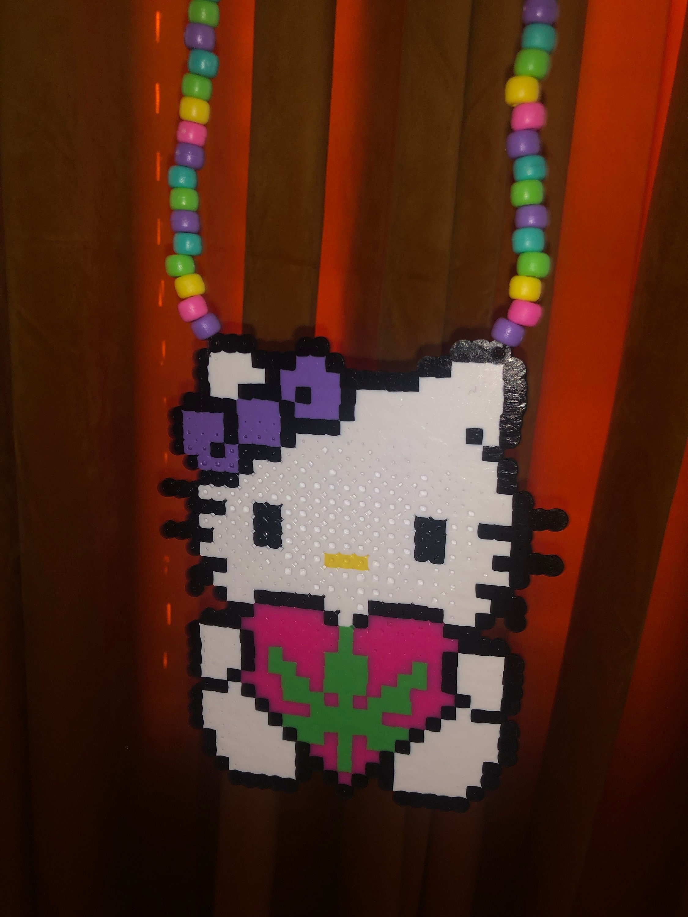 Kush Kitty Perler - Etsy