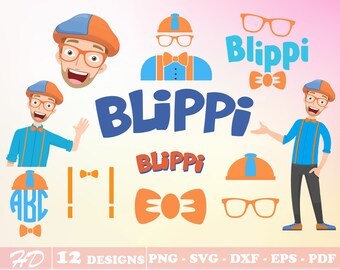 Blippi Vector - Etsy