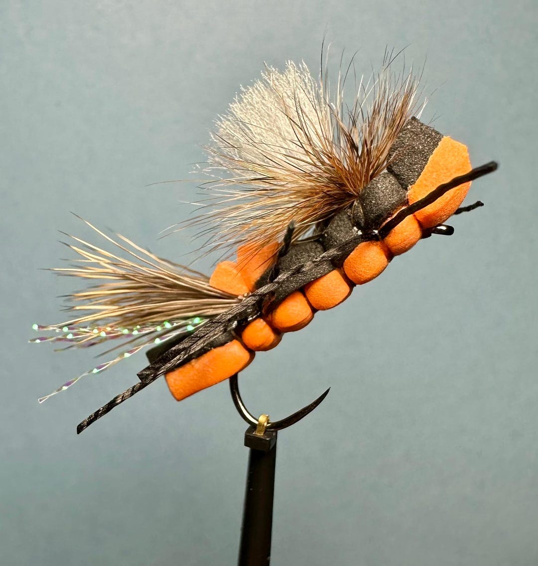 Fuzzy Foam Hopper Fly – Terrestrial Salmon Fly Attractor - Etsy