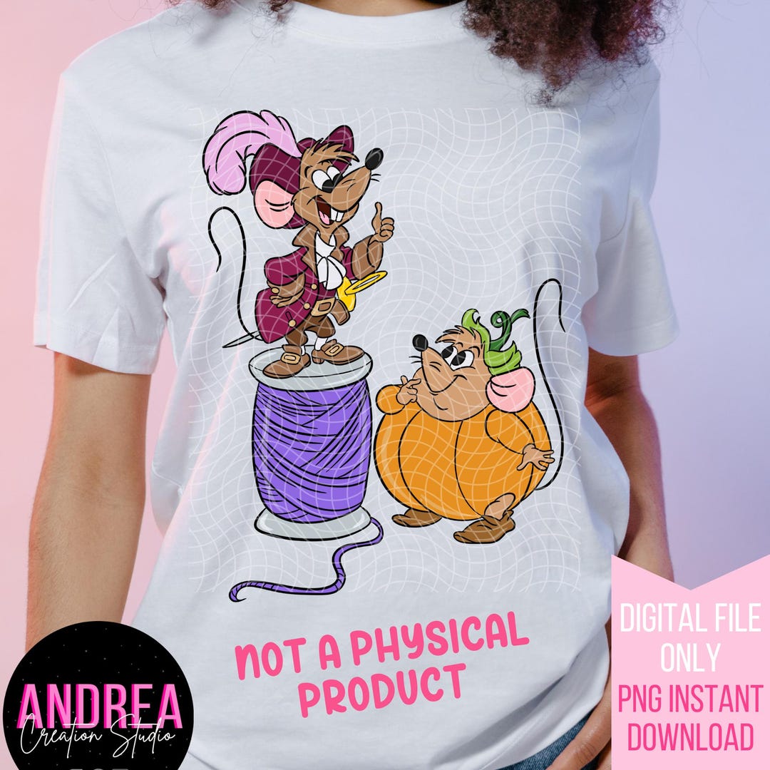 Jaq & Gus Gus Halloween Png, Magical Halloween Designs, Cinderella, Jaq ...