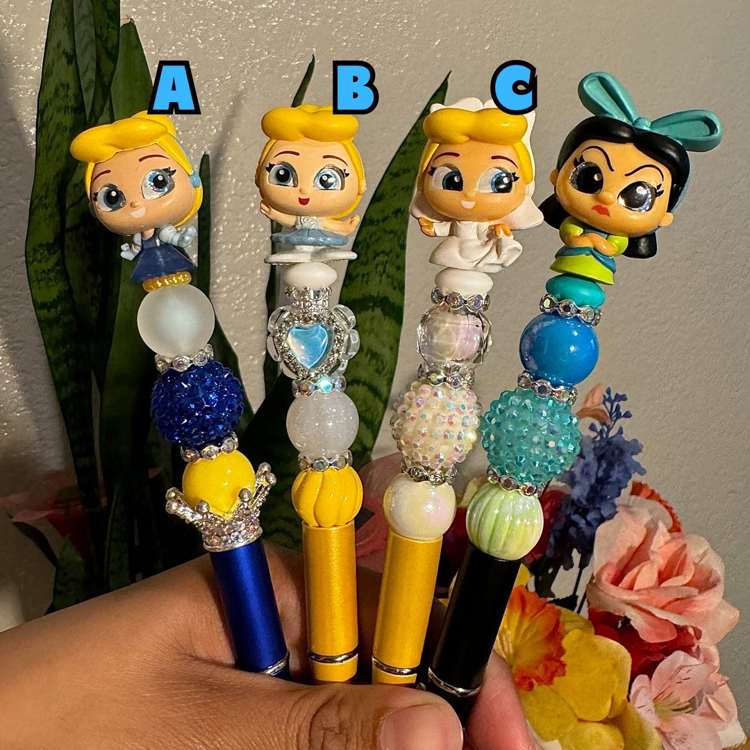 Doorable Pens, Autograph Pens, Beadable Pens, Cinderella - Etsy