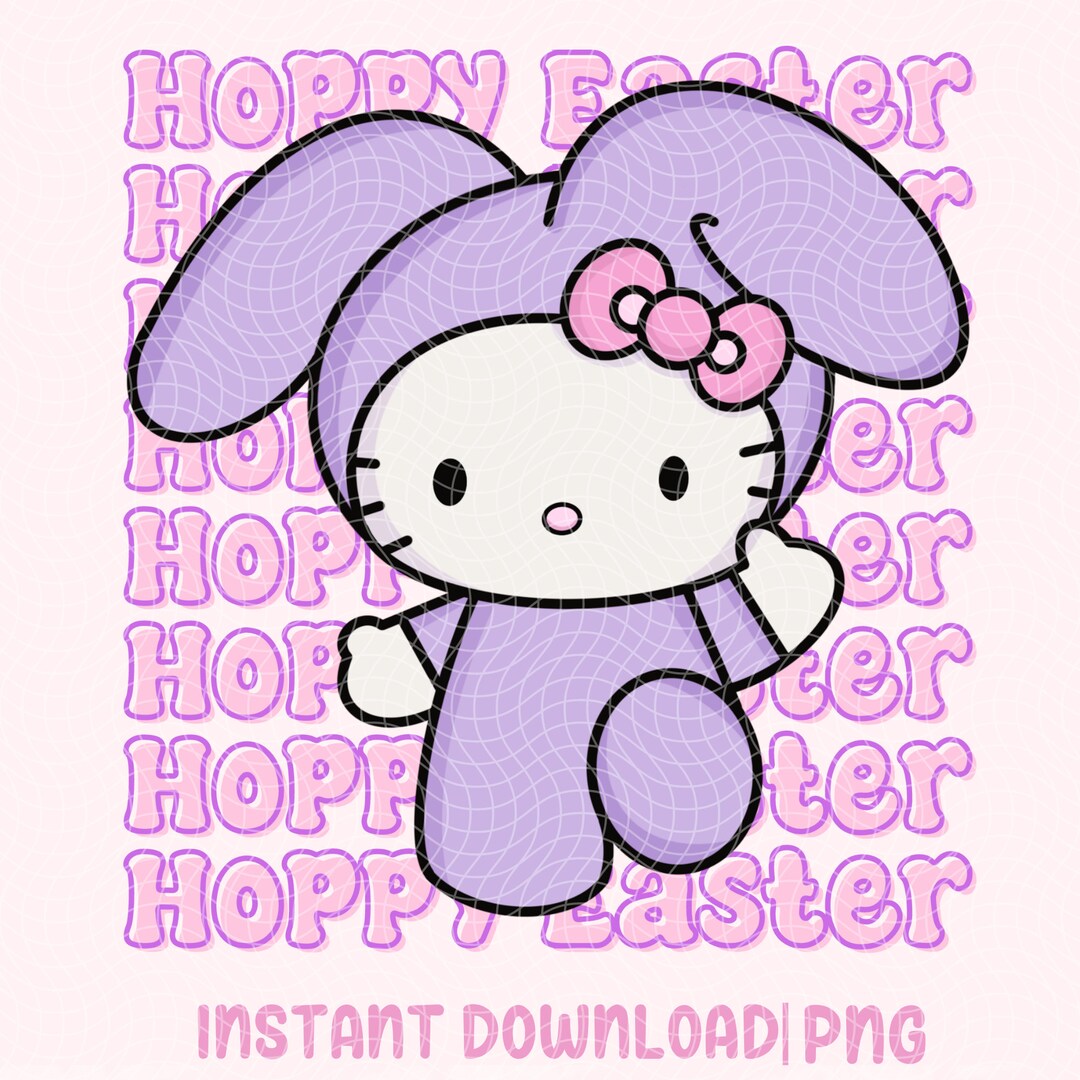 Kitty PNG, Kitty Easter PNG, Kitty Easter Png, Easter Png, Easter ...