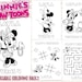 Minnie Mouse Groovy Coloring Pages, Two Groovy Coloring Pages, Groovy ...