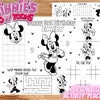 Minnie Mouse Groovy Coloring Pages, Two Groovy Coloring Pages, Groovy ...