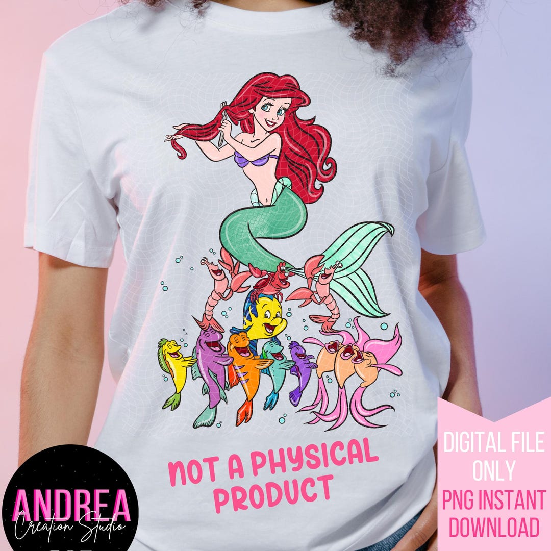 Ariel Png, Little Mermaid, Princess Png, Magical Princess, PNG for ...