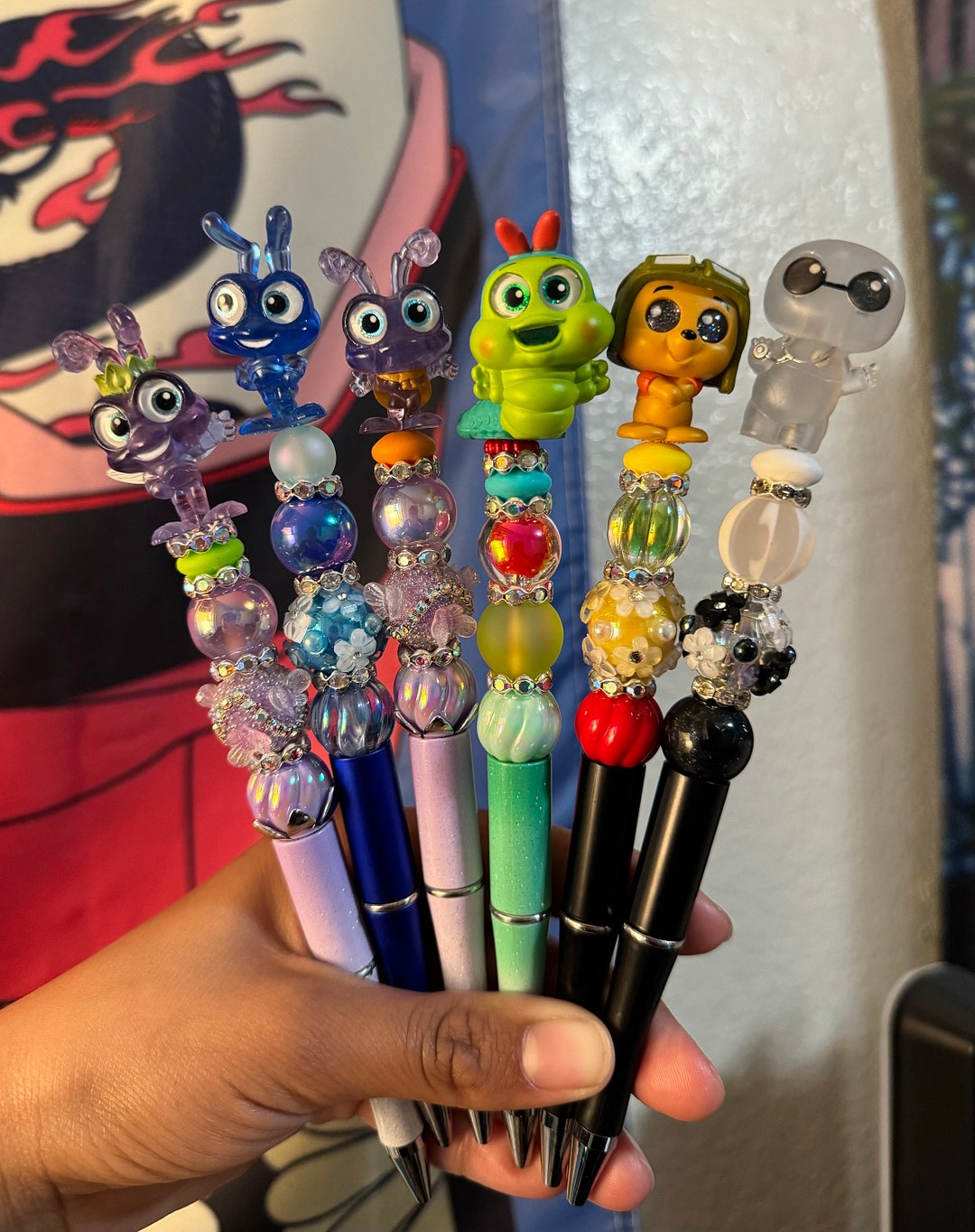 Doorable Pens, Autograph Pens, Beadable Pens, Heimlich, Winnie the Pooh ...