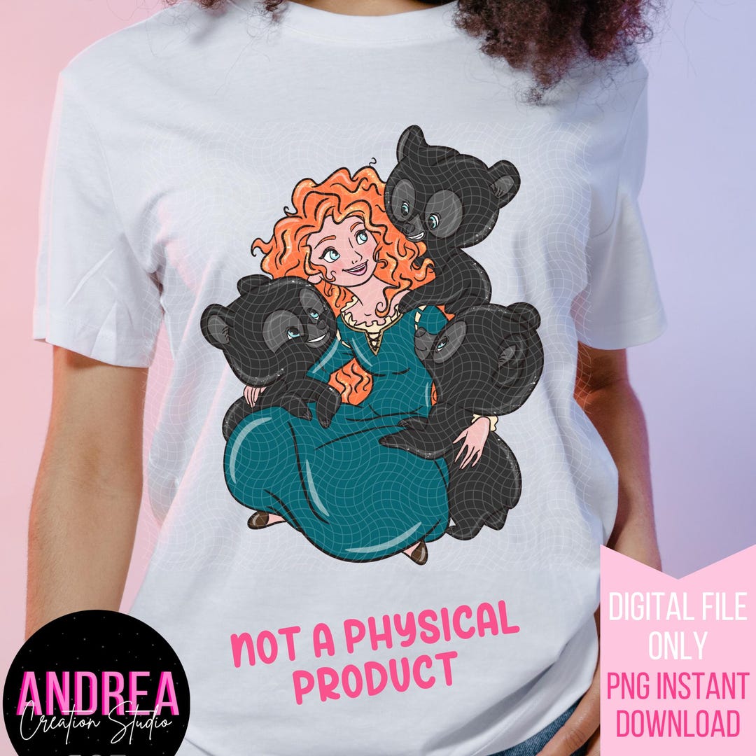 Merida Png, Brave, Bears, Princess Png, Magical Princess, PNG for ...