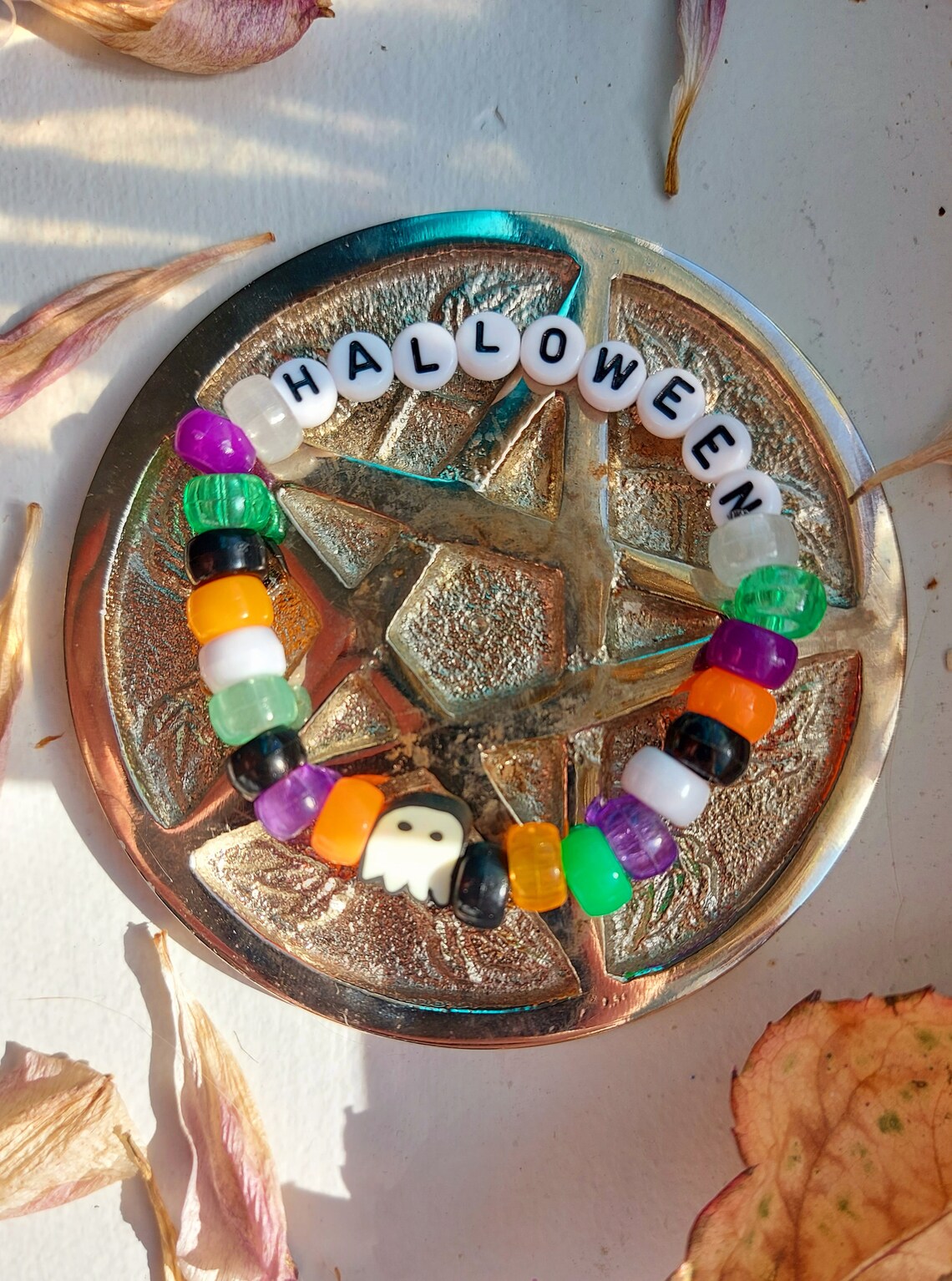 6 Spooky Fun Halloween Kandi Vampire Boo Pumpkin Witch Spooky Halloween ...